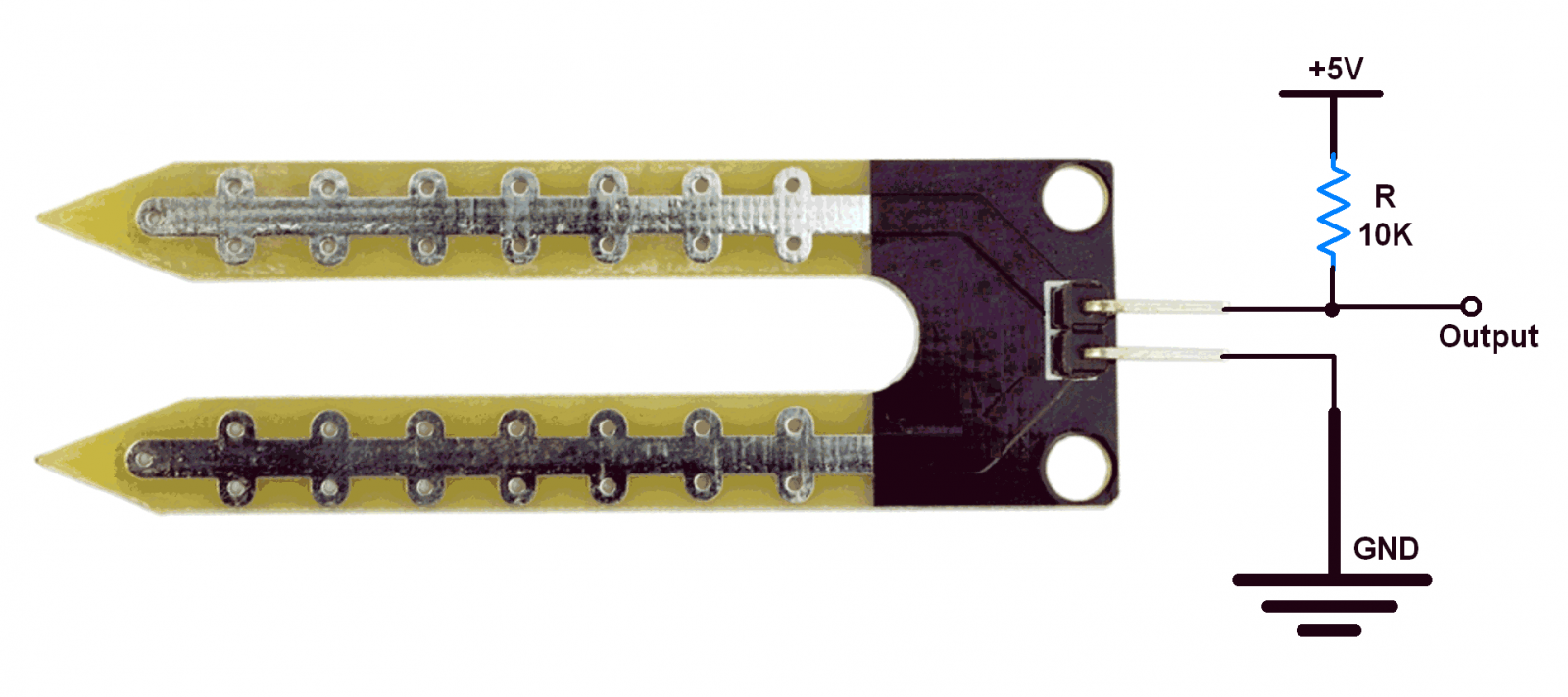 Soil Moisture Sensor - ElectronicWings Soil Moisture Sensor - ElectronicWings